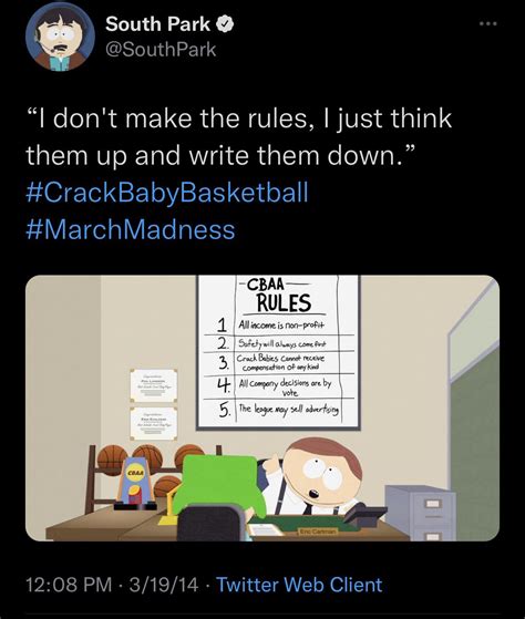 I Dont Make The Rules I Just Think Them Up And Write Them Down R