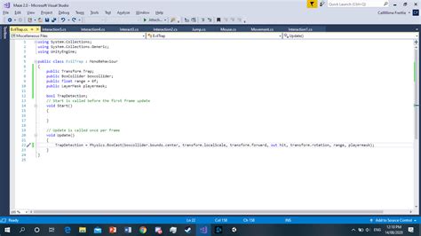 The Name Hit Does Not Exist In The Current Context What Does That Mean