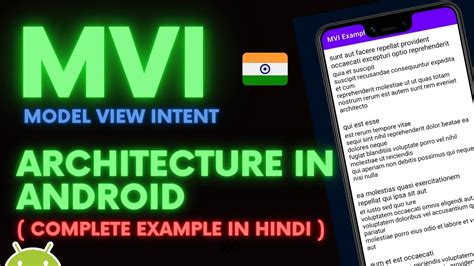Mvi Architecture In Android Complete Example In Hindi Kotlin Android Himanshu Gaur