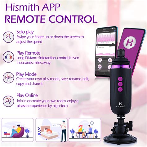 Hismith Portable Fucking Machine With Multiple Speeds And Frequencies