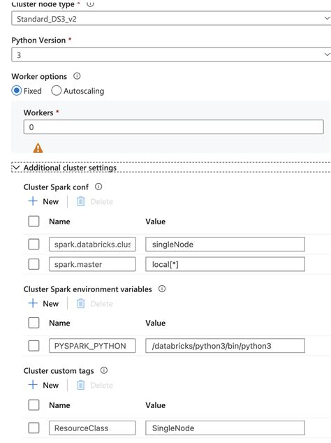 Tutorial Create A Single Node Databricks Cluster In Azure Data Factory