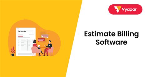 Best Estimate Billing Software For Bills And Invoices