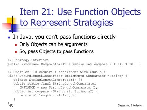 Ppt Effective Java Chapter 4 Classes And Interfaces Powerpoint