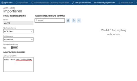 Thomas Wilkes Dynamics Ax D365fo Blog D365 ¦ Data Management Odbc Not Possible