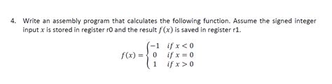 Solved Write An Assembly Program That Calculates The Chegg