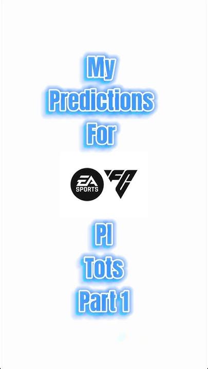 My Predictions For Eafc Pl Tots Part 1 Defenders Tots Defence Eafc24