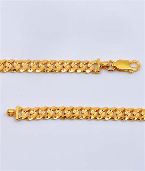 Rs Jewellers Hong Kong Online Shop 22k Gold Curb Links Chain 22