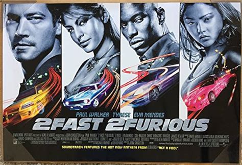 Fast 2 Furious Poster