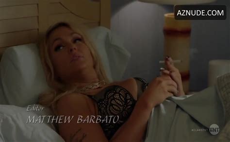 Jenn Lyon Underwear Scene In Claws Aznude