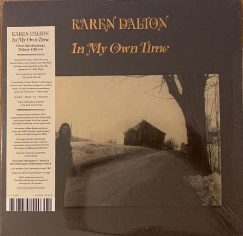 Karen Dalton In My Own Time 50th Anniversary Deluxe Edition 2 X Vin