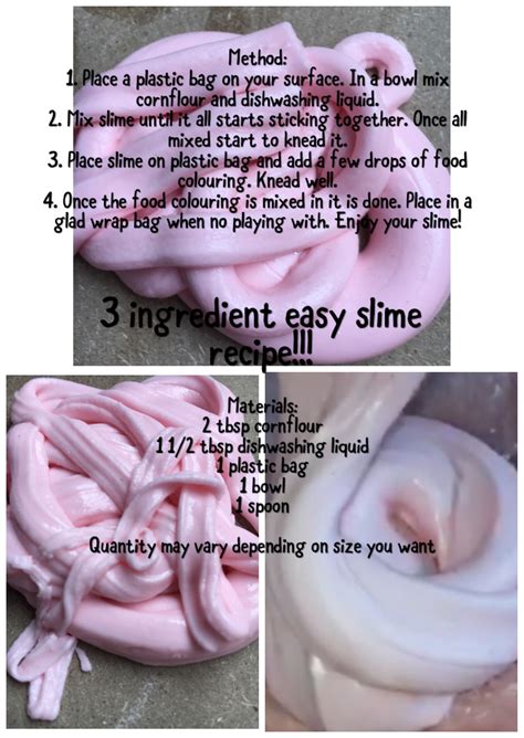My Fabulous Easy Slime Recipe Only Needs 3 Ingredients Super Easy And