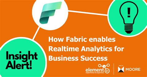 Microsoft Fabric Enables Realtime Analytics For Business Success Element61