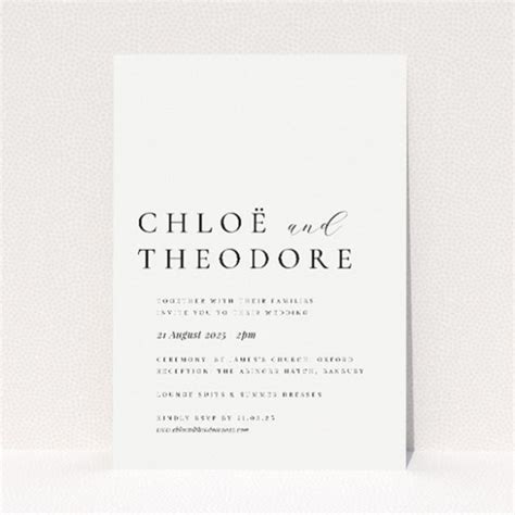 Chic Script Simplicity In Table Place Cards