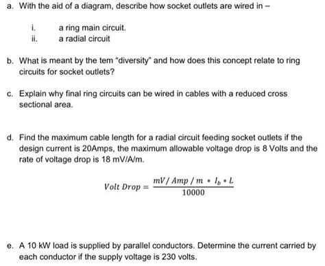 Radial Circuit Diagram