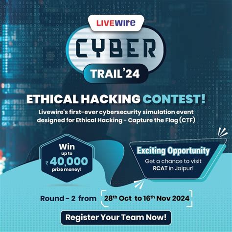 Livewire Tirunelveli On Linkedin Cybertrail24 Capturetheflag Livewirectf Cybersecurity