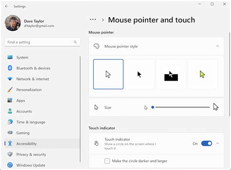 How Can I Make My Mouse Pointer And Text Cursor More Legible In Windows 11