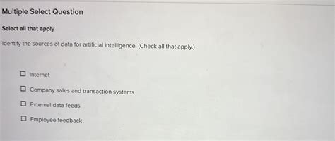 Solved Multiple Select Question Select All That Apply Ide