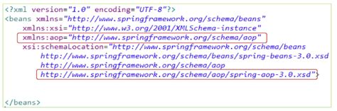 Spring AOP의 정의 구조 용어 구현