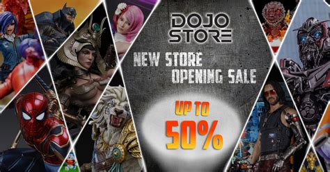 dojo store new store opening sale