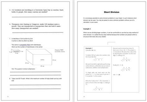 Functional Skills Maths Number Revision Workbook Teaching Resources