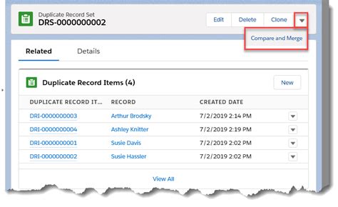 Merging Unrelated Records In Salesforce Lightning