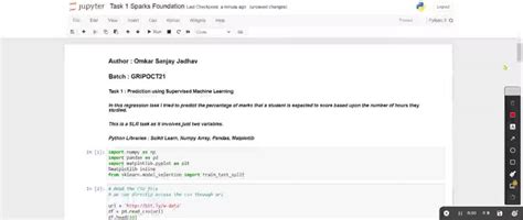 Omkar Jadhav On Linkedin Task1 Datascience Github Internship