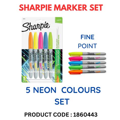 Sharpie Marker Set Assorted Sharpie Permanent Marker Set100