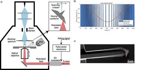 A Schematic For Usem On Laser Excited Resonant Cantilevers Electron Download Scientific