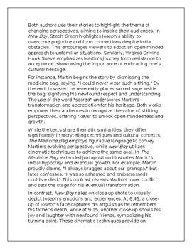 IB MYP E Assessment Language And Literature Analysis Question 1e