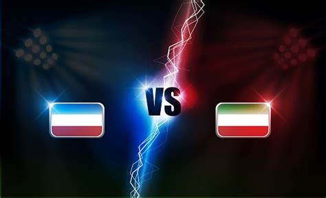 축구 경기장 필드 밝은 경기장 조명입니다 로고 스포츠 아카데미 축구 클럽 로고 일치 대 전략 방송 그래픽 템플릿 벡터 조명 Championship에 대한 스톡 벡터 아트 및