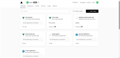 使用vercel来部署静态页面并解决跨域问题 Lsworld