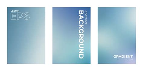 Soft Blue Gradient Abstract Background Texture 42371159 Vector Art At