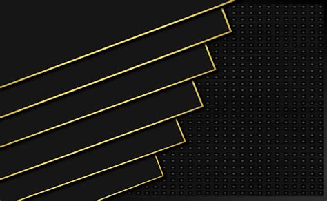 금 장식 라인 사각형 모양과 텍스트에 대한 장소와 검은 색과 회색 기술 배경 브로셔 전단지 잡지 기업 배너 마케팅 책 표지에