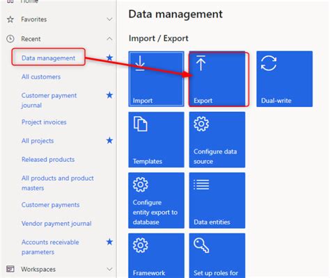 ax d365fo data entity to extract invoices and related payment