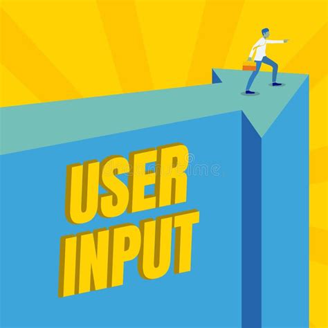 Inspiration Showing Sign User Input Word Written On Any Information Or