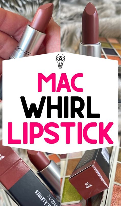 Mac Whirl Lipstick Review Swatch Best Mac Brown Lipstick