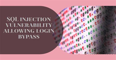 Lab Sql Injection Vulnerability Allowing Login Bypass