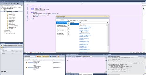numpy matplotlib reported as missing but code works microsoft qanda