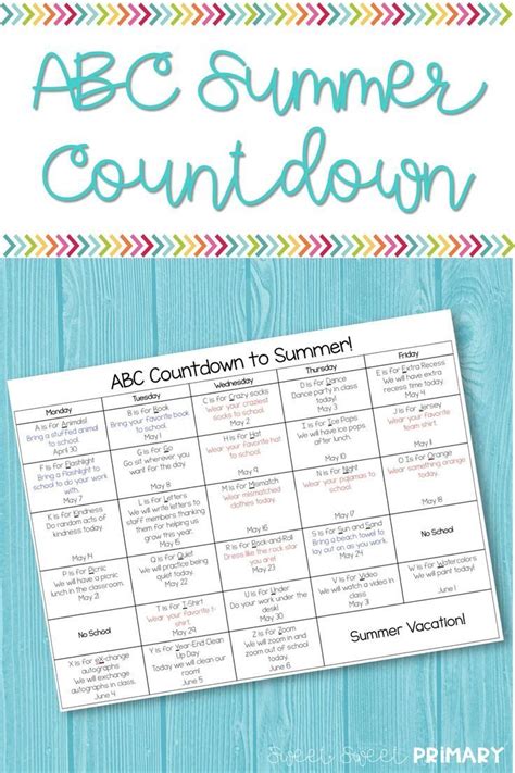 Abc Countdown Calendar Editable