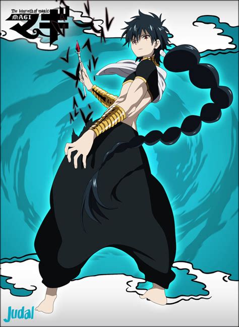 Judal Magi The Labyrinth Of Magic By Davidyf On Deviantart Anime