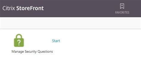 Citrix Self Service Password Reset JGSpiers Com