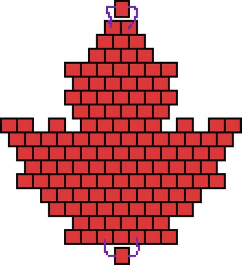 Bead Patterns And Ideas Maple Leaf Pattern And Basic Brick Stitch Learn How