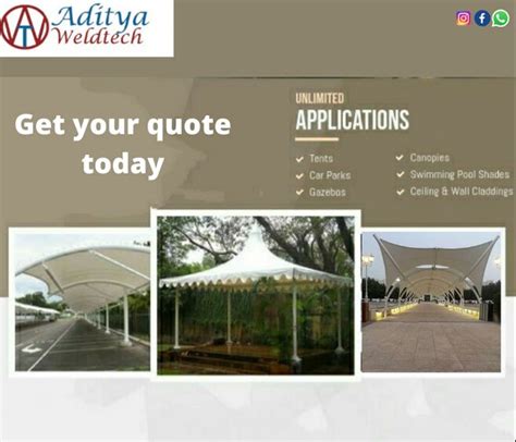 Aditya Weldtech Best Tensile Fabric Structure Manufacturer In Pune In Pune