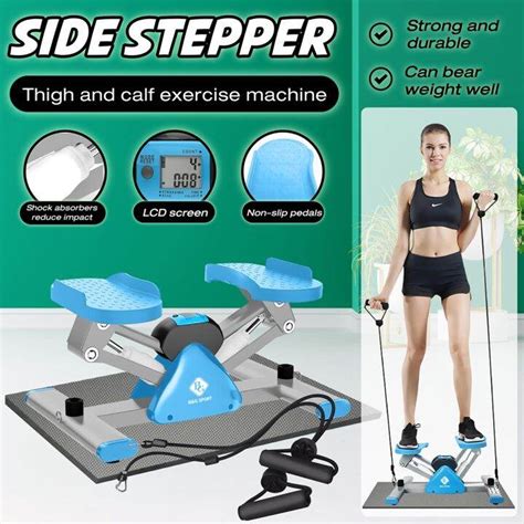 Bg Home Side Stepper Swing Machine For Home And Office Aerobic Workout