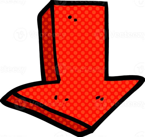 Cartoon Doodle Arrow Pointing Direction 44976260 Png