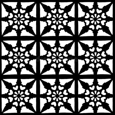 Seamless Texture Of Ornate Latticework Pattern 3d Bump Illustration