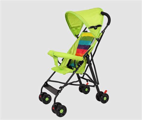 სასეირნო ეტლი სალათისფერი