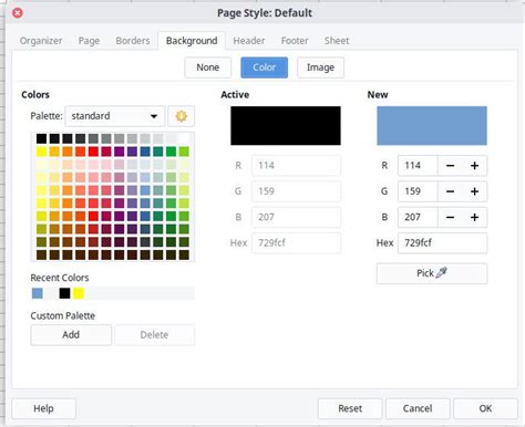 How To Add Your Own Custom Color In LibreOffice Make Tech Easier
