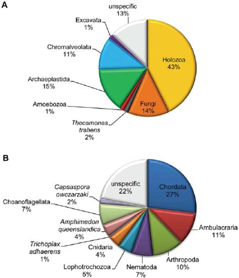 Taxonomic Distribution Of Domain Combinations A Shows The Distribution