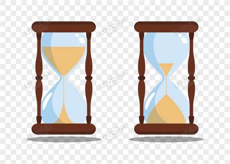 플랫 스타일의 모래시계 클립 아트 Png 일러스트 무료 다운로드 Lovepik